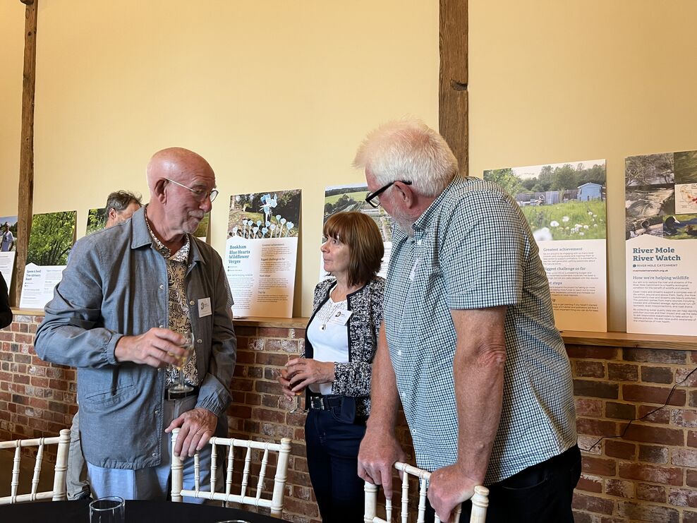 Surrey community champions celebrate in style | Surrey Wildlife Trust