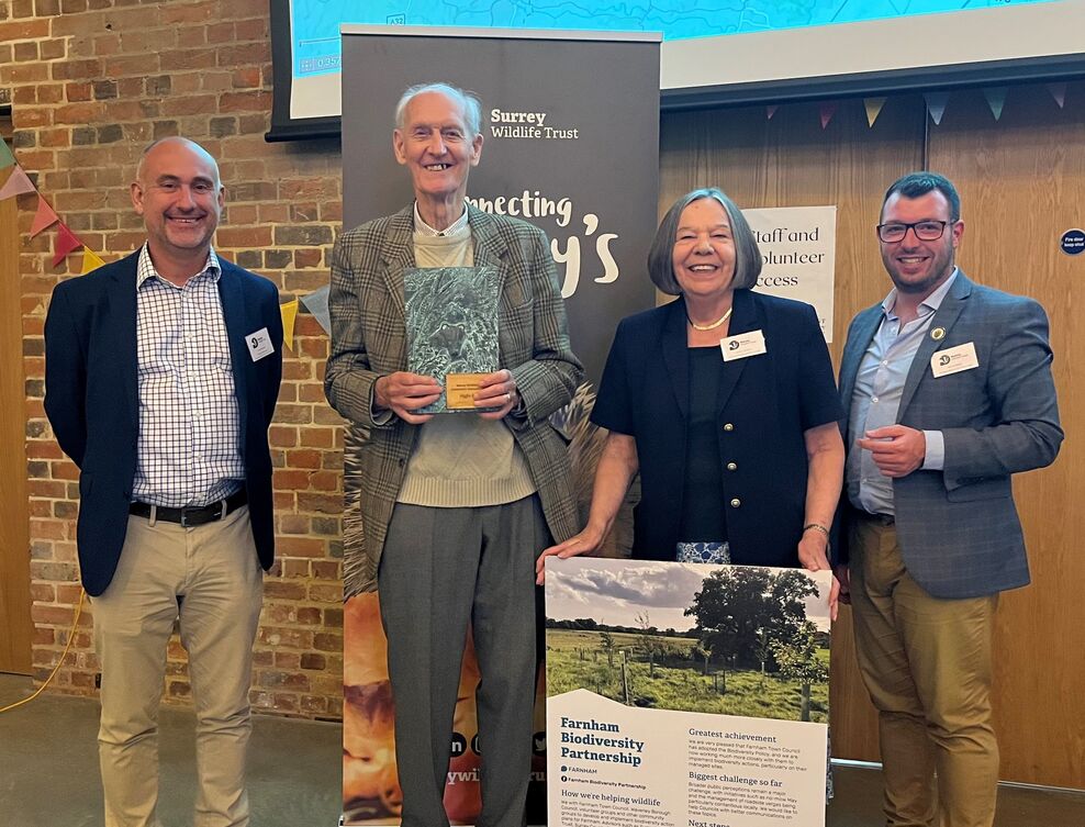 Surrey community champions celebrate in style | Surrey Wildlife Trust