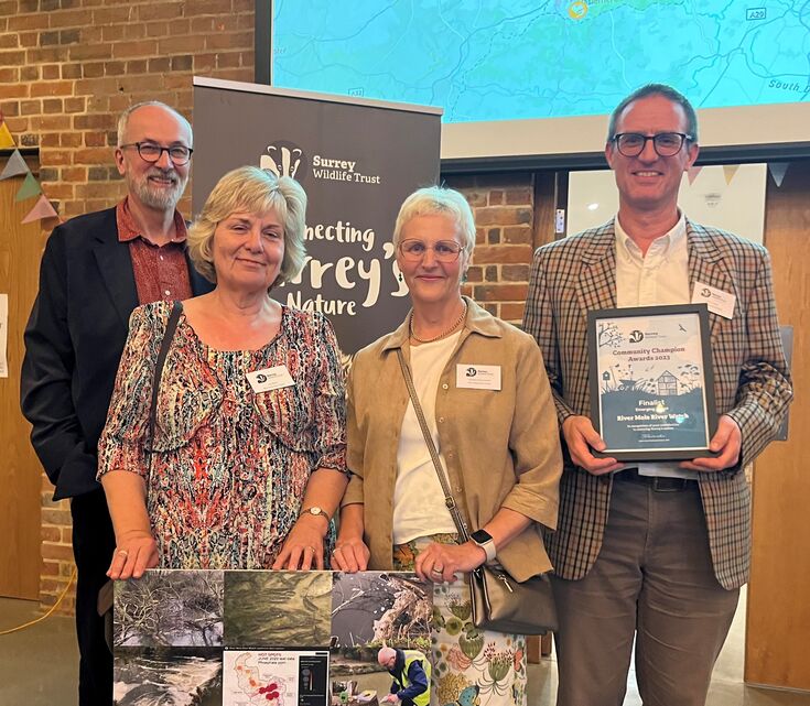 Surrey community champions celebrate in style | Surrey Wildlife Trust