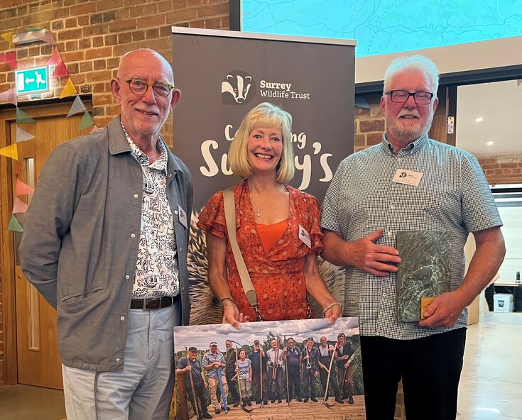 Surrey community champions celebrate in style | Surrey Wildlife Trust